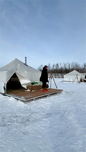 Winnipeg Economic Development & Tourism on Instagram: "Take your group activity to the next level and embrace winter by ice fishing with Turtle Tours at FortWhyte Alive. 🎣 Centred in community and culture, this experience creates a shared space to slow down, unwind and be present together right here in the city. Rent the glamping-style tent for a half day or full day on Saturdays or Sundays. If you’re fishing for more, read our full Only in the Peg article at the link in our bio! 📍 1961 McCrea