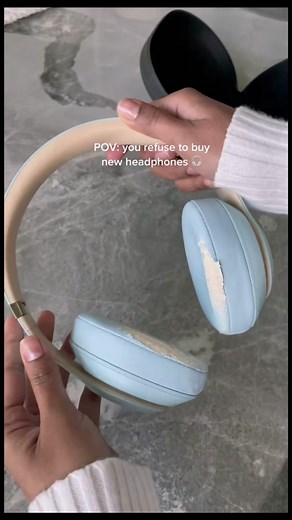 #stitch with @studymoofin four years old and my headphones look good as new