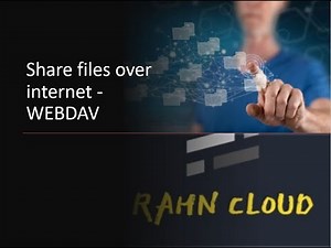 Share Files Over Internet Using Webdav with Any browser