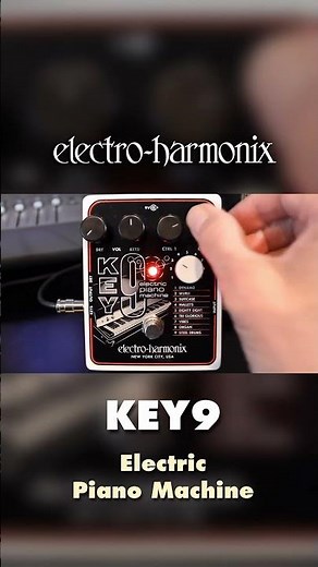 EHX KEY9 Electric Piano Machine Pedal Demo