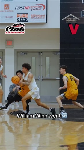 Varsity Vibe Arkansas on Instagram: "One of William Winn’s buckets from last night’s win vs Bentonville at the Bentonville Showcase 💪🏀 Kickapoo beat the Tigers 70-56"