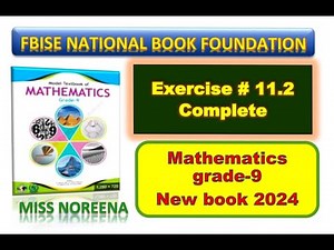 Class 9 Maths Chapter 11 Exercise 11.2 | Ex 11.2 Class 9 | 11.2 Maths Class 9 | NBF | miss noreena