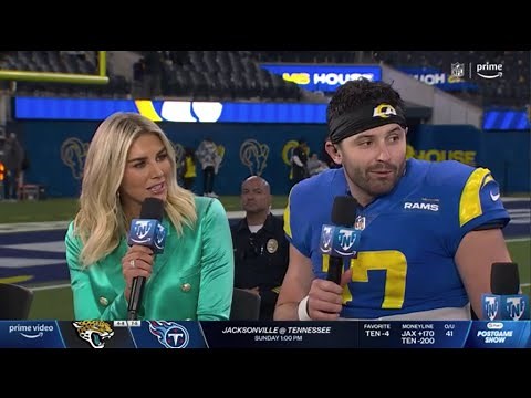 Postgame Interview With Baker Mayfield | TNF Nightcap