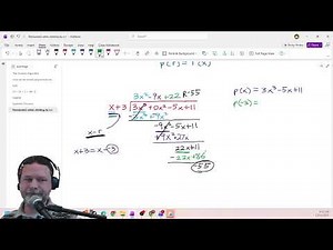 The remainder Theorem and the Factor Theorem