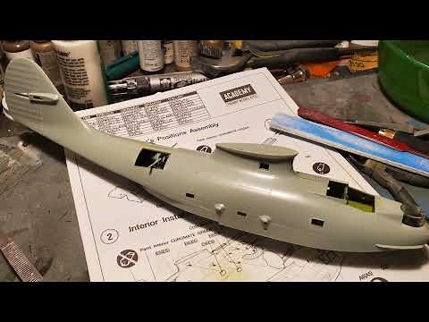 U.S. PBY-4 Catalina 1/72 Scale Academy 2136 Commission Build Video
