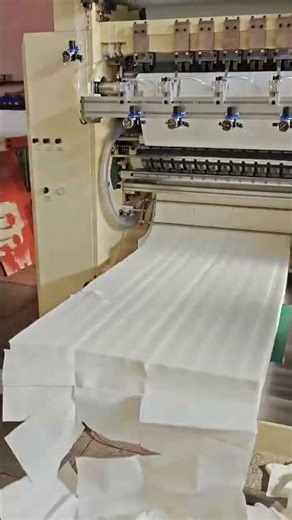 Interfolding Facial Paper Making Machine #machine #papermachine #tissuemachine#shorts