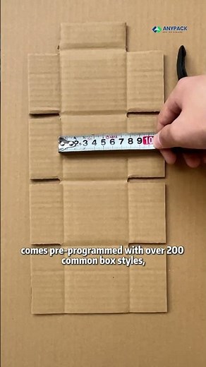 Corrugated Box Making Machine｜Make Any Custom Box in Seconds and No Die Cutting Needed