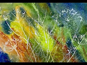 Watercolor Tutorial - Using Masking Fluid