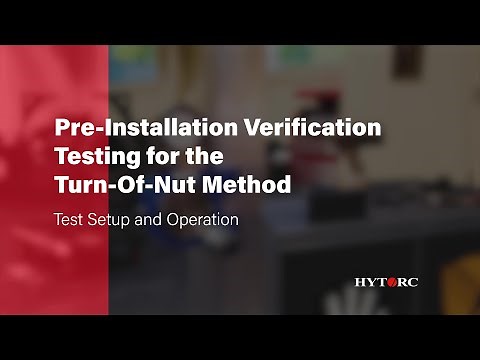 PIV Testing for the Turn-Of-Nut Method with David Sharp