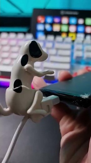Cute USB Dog Dalmatian Dog USB humping DOG charging cable 🐶🐶🐶