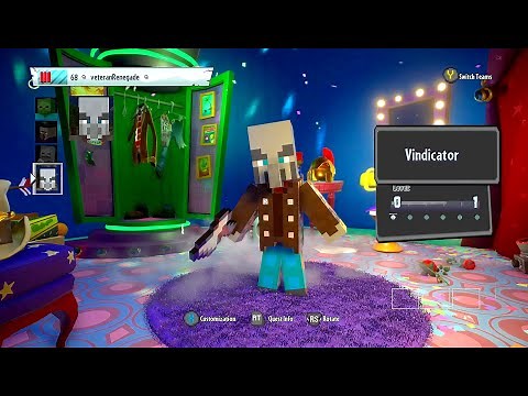 Plants vs Zombies Garden Warfare 2 Mod: MINECRAFT - VINDICATOR | PvZ GW2 | +Mod Download Link