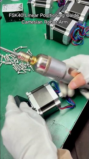 DIY Linear Positioning Guide Cartesian Robot Arm