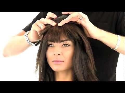 How To Do Clip-In Bangs on Your Own Hair