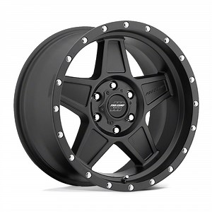 Pro Comp Wheels Jeep Wrangler Predator Satin Black Wheel; 18x9; 0mm Offset PXA5035-8973 (07-18 Jeep Wrangler JK) - Free Shipping