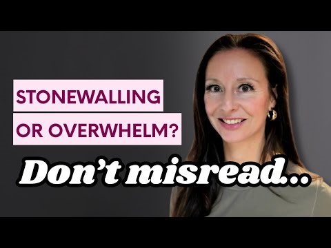 3 Steps to Know If It’s Really Stonewalling — and Fix It