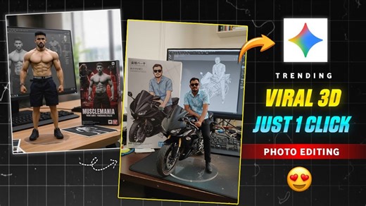 32K views · 165 reactions |  Trending Instagram Viral 3D AI Photo...