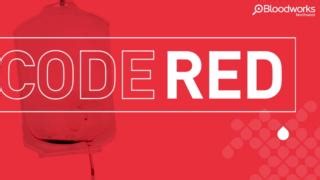 It's a Code Red emergency for our community blood supply! Blood donors are needed to combat a severe blood shortage affecting local hospitals. We have 23,000 open appointments through the end of February. 5,629 are needed to fill in the next 10 days. What can you do to help? Book your appointment at www.bloodworksnw.org/donate #BloodworksNW #BloodDonation #CodeRed | Bloodworks Northwest