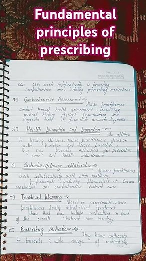 fundamental principles of prescribing pharmacology 2 ( prescriptive role of nurses practitioners)