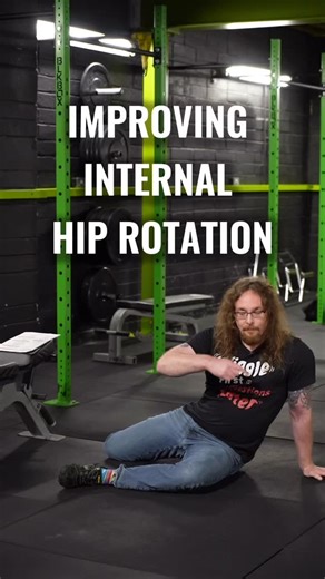 How to help your internal hip rotation 💪🏼 | Tom Morrison