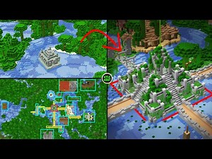 Minecraft: Jungle Temple, Houses and Biome Building Ideas!