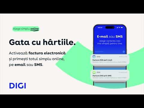 Factura ta, acum online