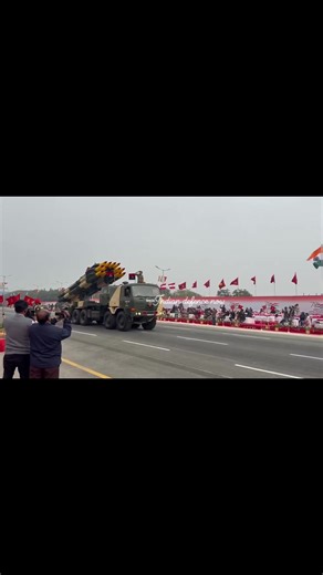 Smerch (BM-30) is a powerful, heavy, Russian-designed Multi-Barrel Rocket Launcher (MBRL) system used to hit large area targets like troop concentrations, artillery, and command posts, featuring 300mm rockets and a range of up to 90 km, with India acquiring these systems alongside its indigenous Pinaka MBRL. The term "MBRL" in your query refers to this type of rocket launcher, with Smerch being a prominent example. | Indian Defence Now