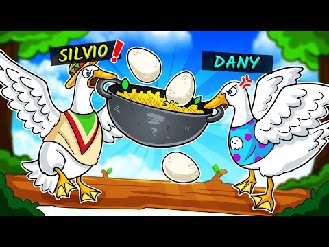 Mi AMIGO y YO somos GANSOS TONTOS... 😂🥚🥚 SILVIOGAMER en An Eggstremely Hard Game