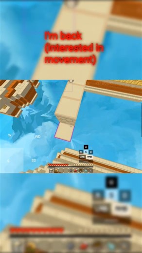 Telly and movement on pojav🥀 #minecraft, #pojavlauncher, #bridging, #tellybridge, #movement, #java