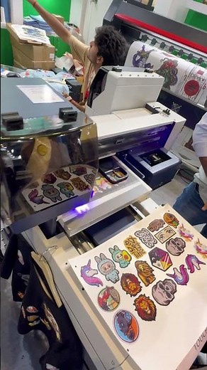 ✨ Transform the way you print with Roku Prints’ UV DTF Stickers & Printers!