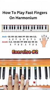 21K views · 357 reactions | How to play fast fingers on harmonium - Exercise #2 | #harmoniumguru | Harmonium Guru | Facebook