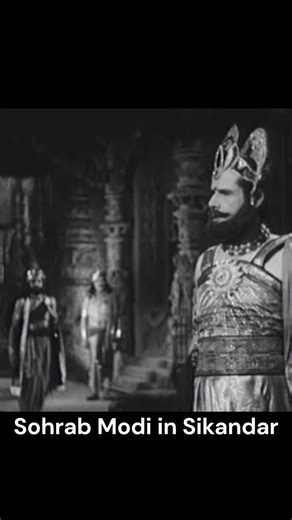 Samim Asgor Ali on Instagram: "This reel presents Sohrab Modi’s powerful acting in Sikandar 1941 movie. *Restored, edited, remastered & new reel created by me (Samim Asgor Ali) the primary owner of this Facebook Profile) #Sikandar1941 #SohrabModi #PrithvirajKapoor #Vanmala #AlexanderAndRukhsana #ClassicCinema #GoldenEraOfIndianCinema #TimelessRomance #BlackAndWhiteMagic #OldIsGold #FilmHistory #EpicLove"