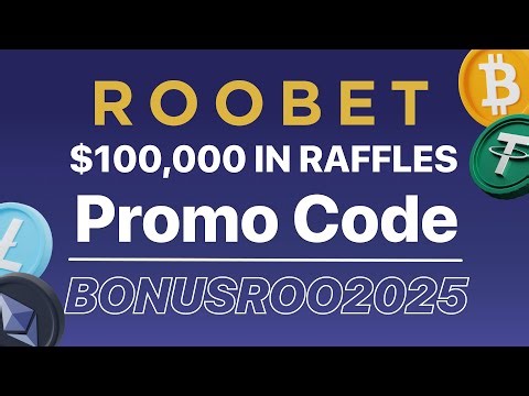 Roobet Promo Code "BONUSROO2025" — Access $100,000 Raffles (BEST Roobet Code Review 2025)