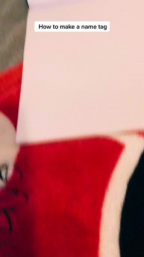 How to Make a Decorative Name Tag Easily