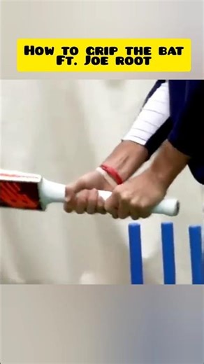 How Joe Root Grips the Bat | Batting Control Secrets 🏏