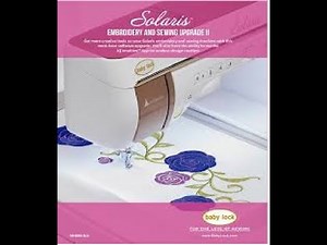 Babylock Solaris Upgrade #2 Installation