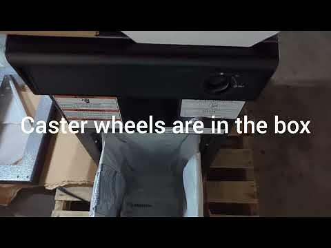 Gladiator Trash Compactor Unbox installation guide 90 second installation video GACP15XXMG Granite