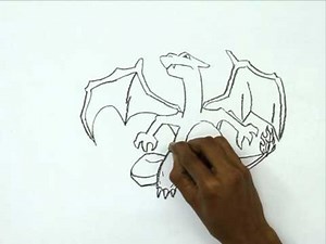 How to Draw a Charizard