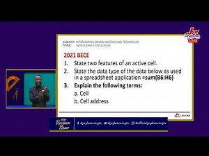 JHS Revision Show - ICT - Spreadsheet (11 - 07 - 23)
