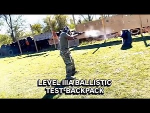 Level IIIA Ballistic Test – Innocent Armor Bulletproof Backpack (Full Test Video)