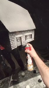 🎄It's begging to look a lot like Christmas 🎄 Created using snow spray #christmas #christmasdecor #decoration #homedecor #snow #snowgraffiti #art #graffiti #festive | Snow Graffiti