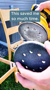 73K views · 233 reactions | Comment  PAD  and I’ll send you these game changing pads that I use!✨ Sanding curves used to take forever, and I hated every minute of it! These attach to my sander and make curves smooth without hand sanding or sore hands. Once you try using them, you’ll never go back!  | A Ray of Sunlight - Painted Furniture & DIY | Facebook