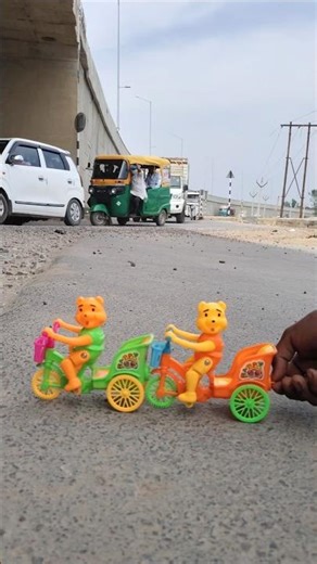 Remote Control Scooty Girl And Monkey Scooter Unboxing And Testing Short ||