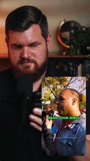 Christian Confronted Over LGBTQ+ Scripture