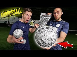 Palla COMPOSTA da CARTA D'ALLUMINIO - Ball Test Soccer