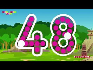 Numberblocks 48 learn to count with 1 Magic Run Aztec New Season | Numberblocks Magic Adventure