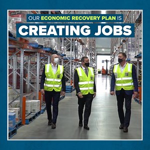 55K views · 140 reactions | We're creating jobs NOW and jobs for the FUTURE. While we have the highest number of people employed in the state's history, there's more work to be done. That's why we're making record investments in job-creating projects as part of our COVID Economic Recovery Plan. | Steven Marshall | Facebook