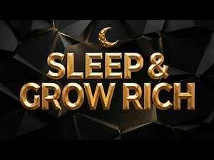 Deep Sleep Wealth Programming | Reprogram Your Subconscious Mind (Dark Screen)