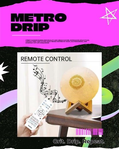 Quran player SQ170 have 14 kinds language & 18 readers touch light lamp quran speaker