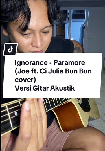 Cover Lagu Ignorance Paramore Versi Gitar Akustik