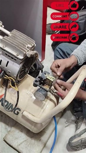 Air comressor leakage repair #trending #reels #tecnologia #tecnician #viral #shorts